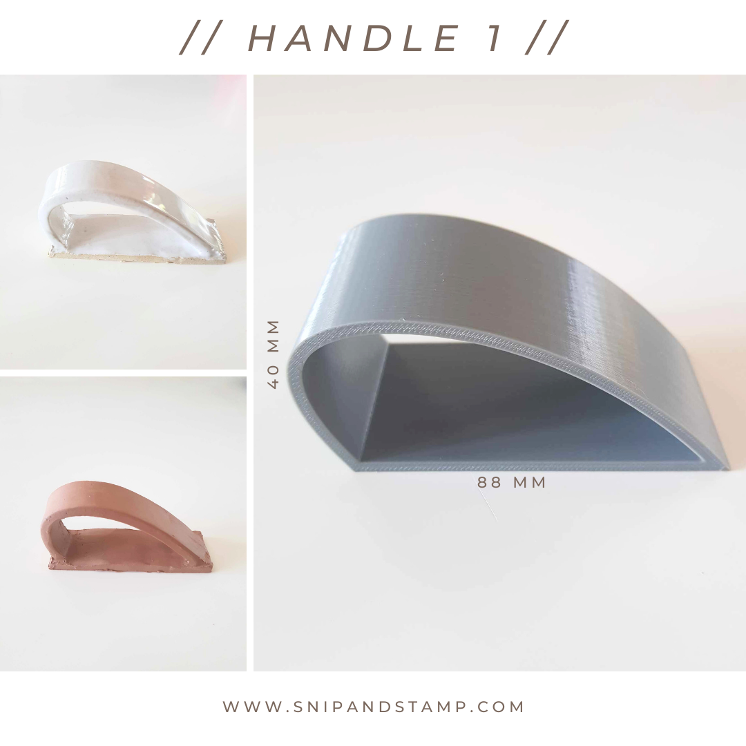 Handle Pottery Forms – Snip & Stamp
