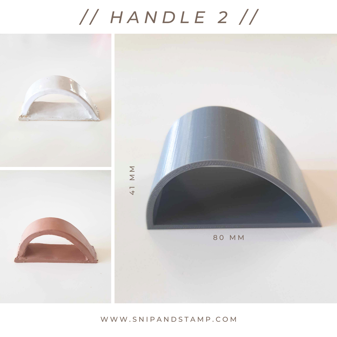 Handle Pottery Forms – Snip & Stamp